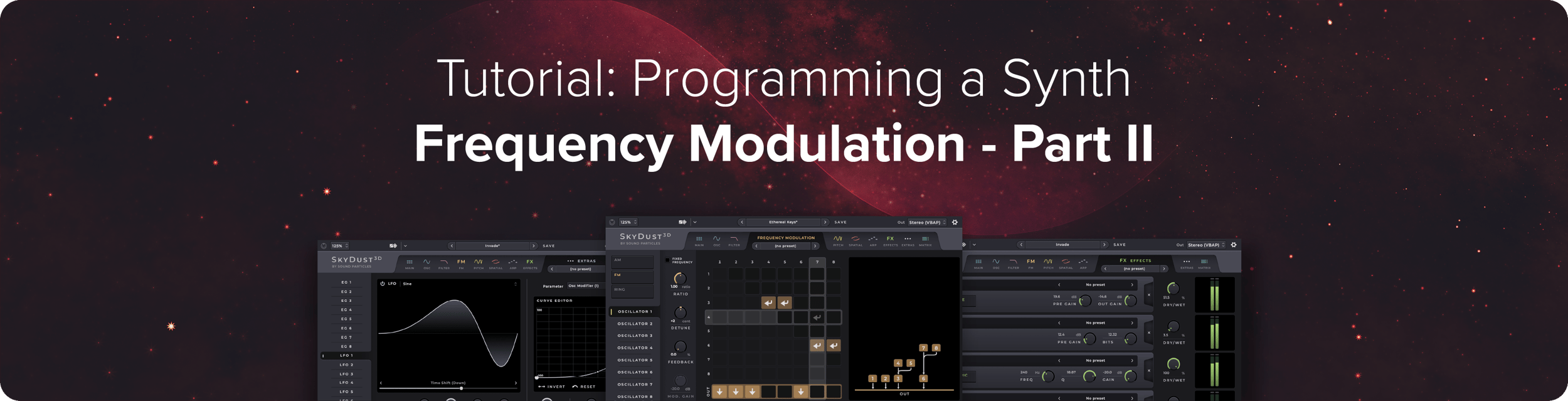 Tutorial: Programming a Synth - Frequency Modulation Explained - Part ...