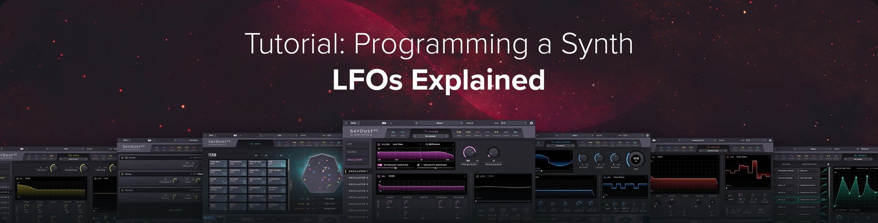 Tutorial: Programming a Synth - LFOs Explained [5/12]