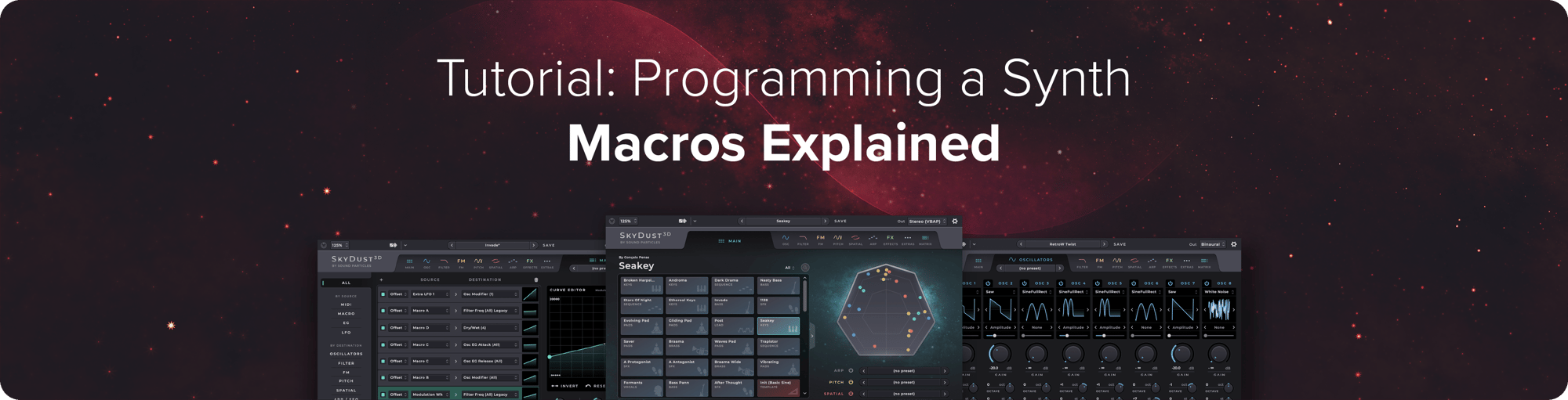 Tutorial: Programming a Synth - Macros Explained [8/12]