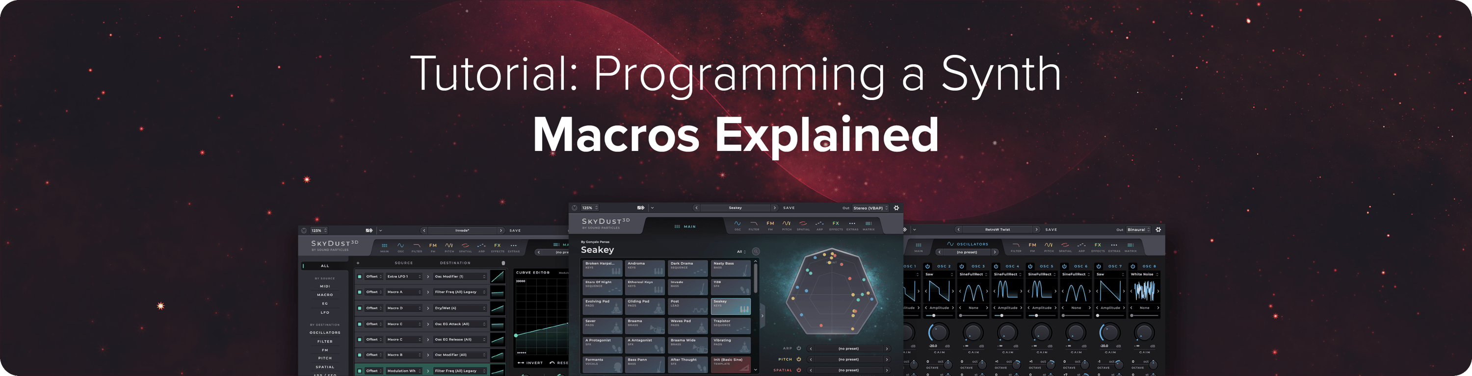 Tutorial: Programming a Synth - Macros Explained [8/12]
